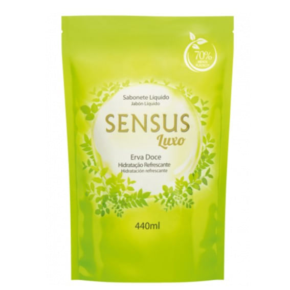 SAB LIQ SENSUS 440ML AP ERVA DOCE - Entre Ijuis | Distribuidora de Alimentos